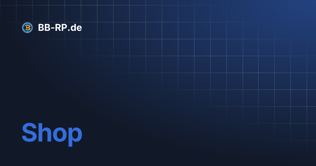 Shop | BB-RP.de